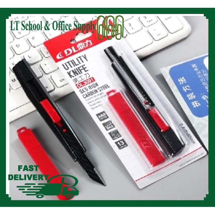 Utility Knife Cutter Blade SK5 High Carbon Steel 13 knife tips | Shopee ...