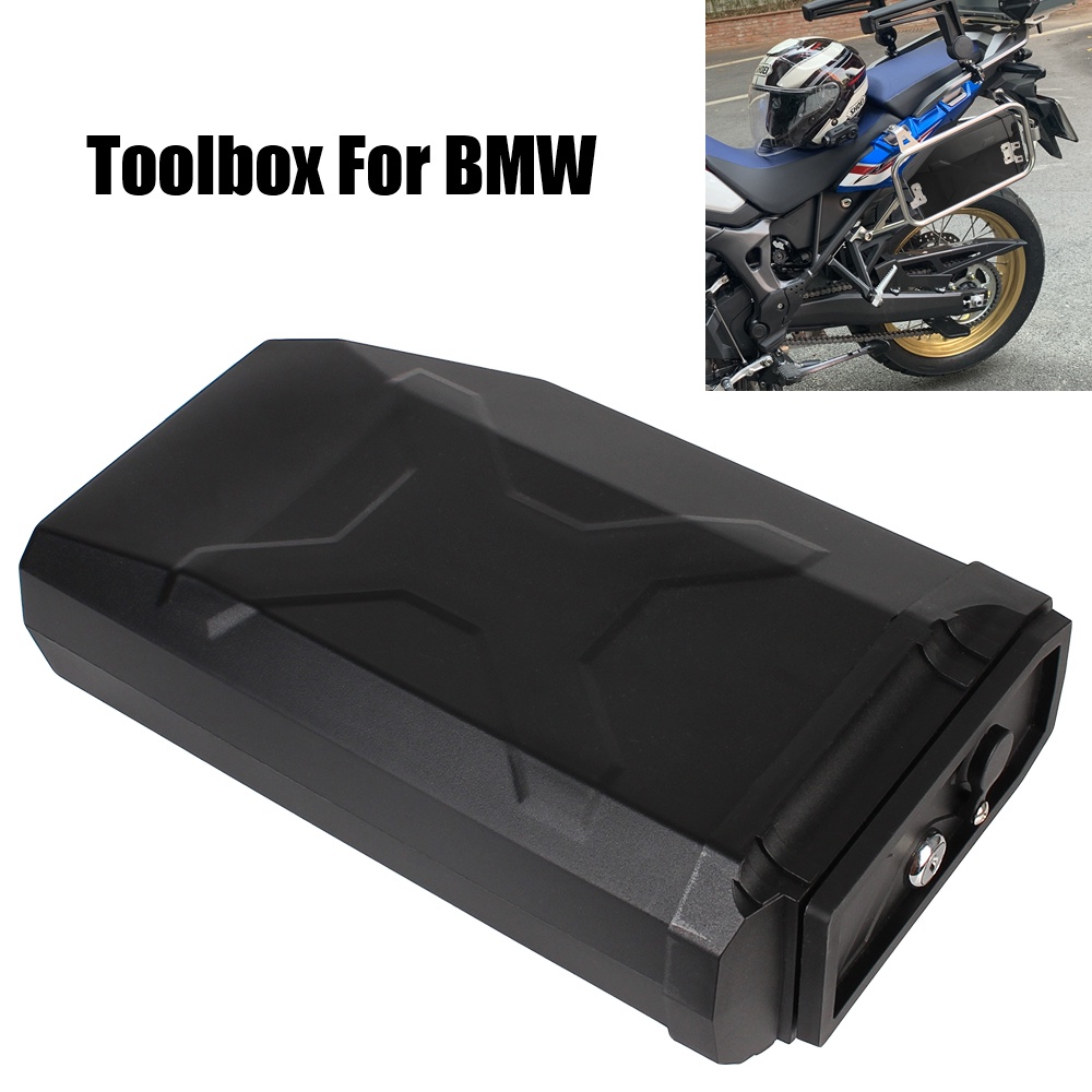 Motorcycle Tool Box 5L for Left Right Side Bracket Plastic Box Case For ...