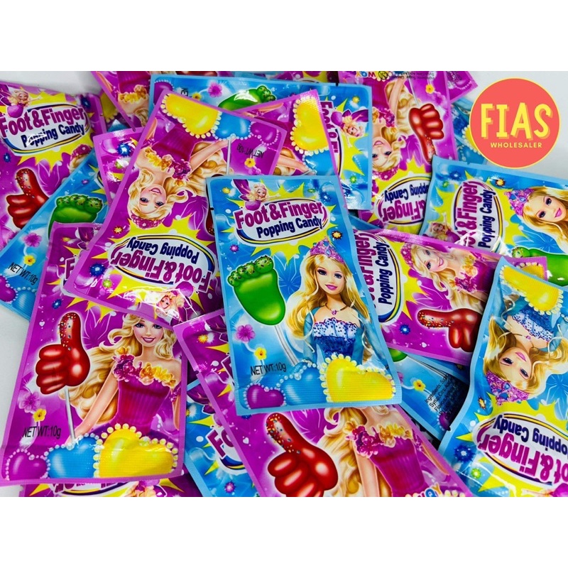 30 Pieces Foot Finger Popping Lollipop | Shopee Philippines