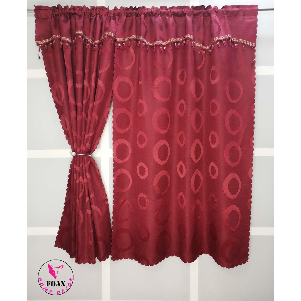 Circle Curtain Drape Blind Gauze Curtain Door Room Divider Modern ...