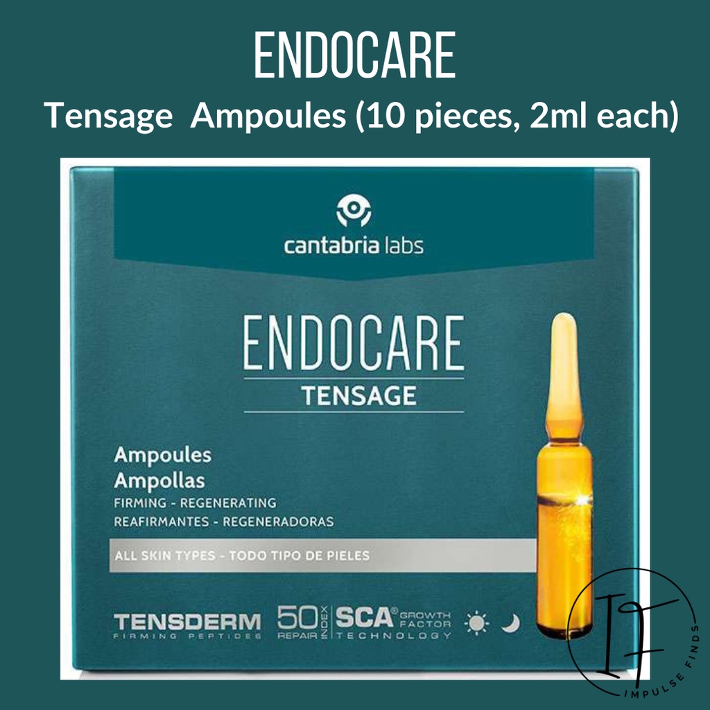 Endocare Tensage Ampoules (10 pieces, 2ml each) | Shopee Philippines