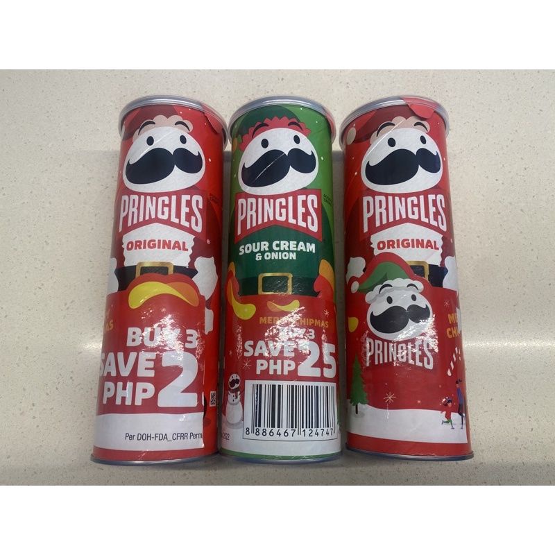 Pringles Holiday Design 102g. | Shopee Philippines