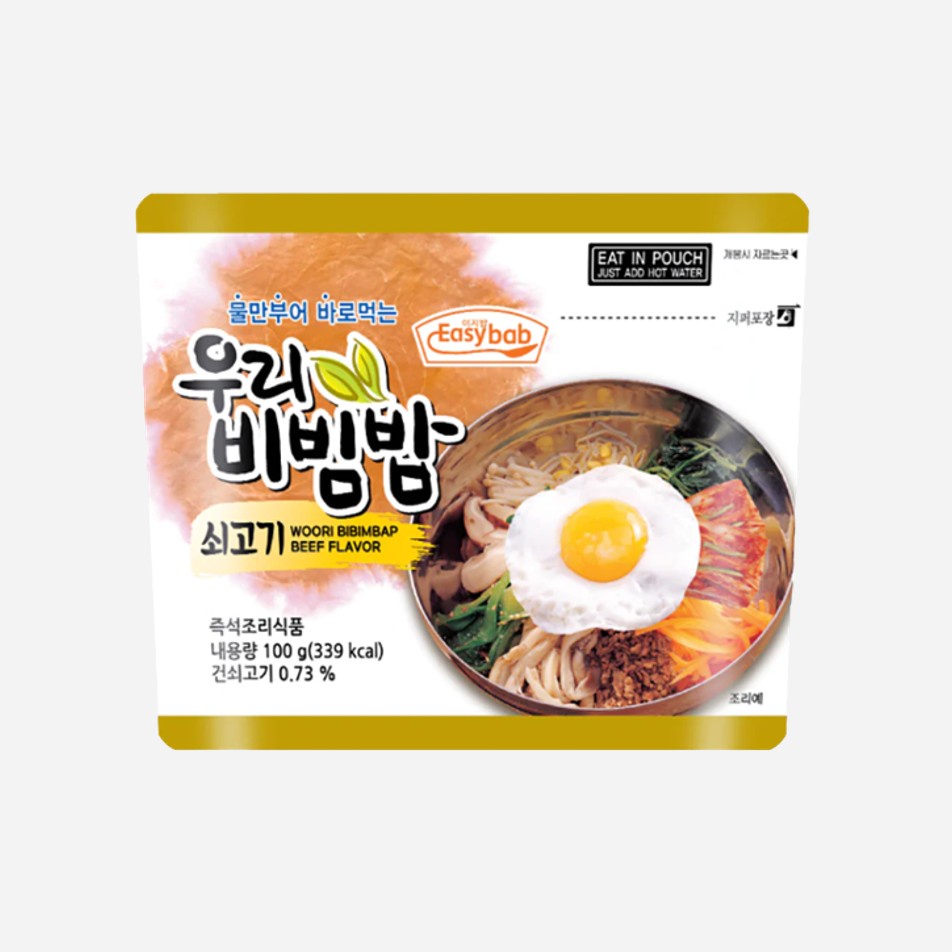 Easybab Woori Bibimbap 1ea / Instant Food / Korean Snack / Korean ...