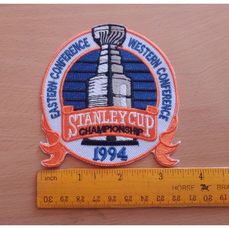 Stanley Cup Championship 1993-94 NHL season Embroidered Patch | Shopee ...