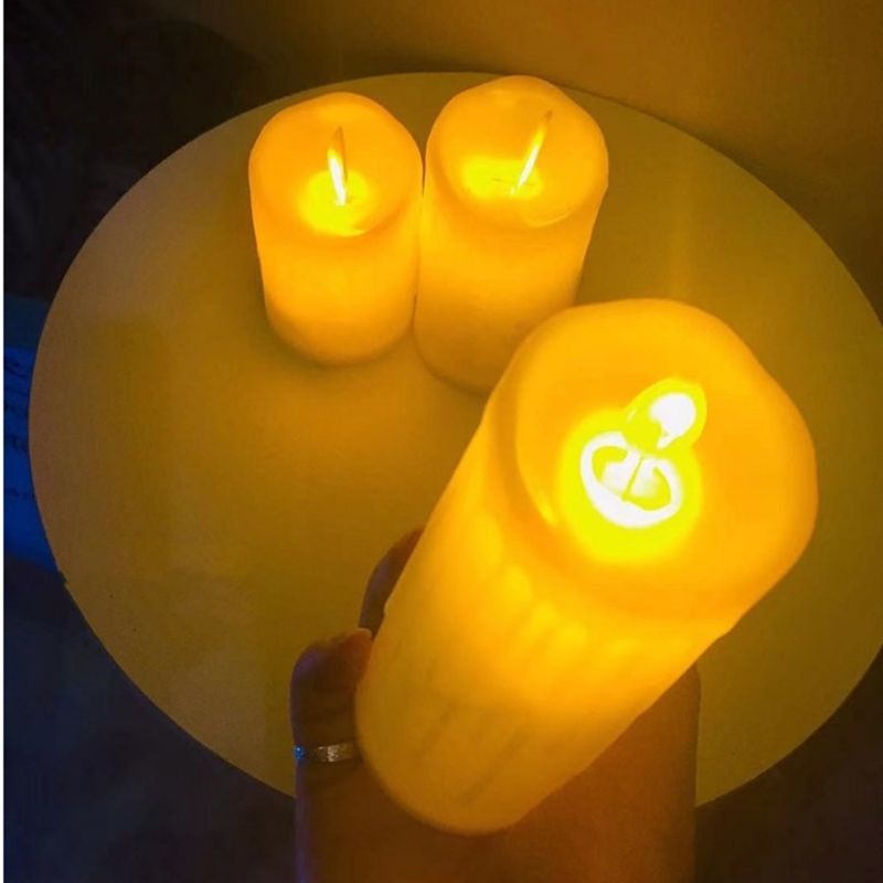 Led Electronic Candle Flameless Candle Lamp Tea Light Lamp Family ...