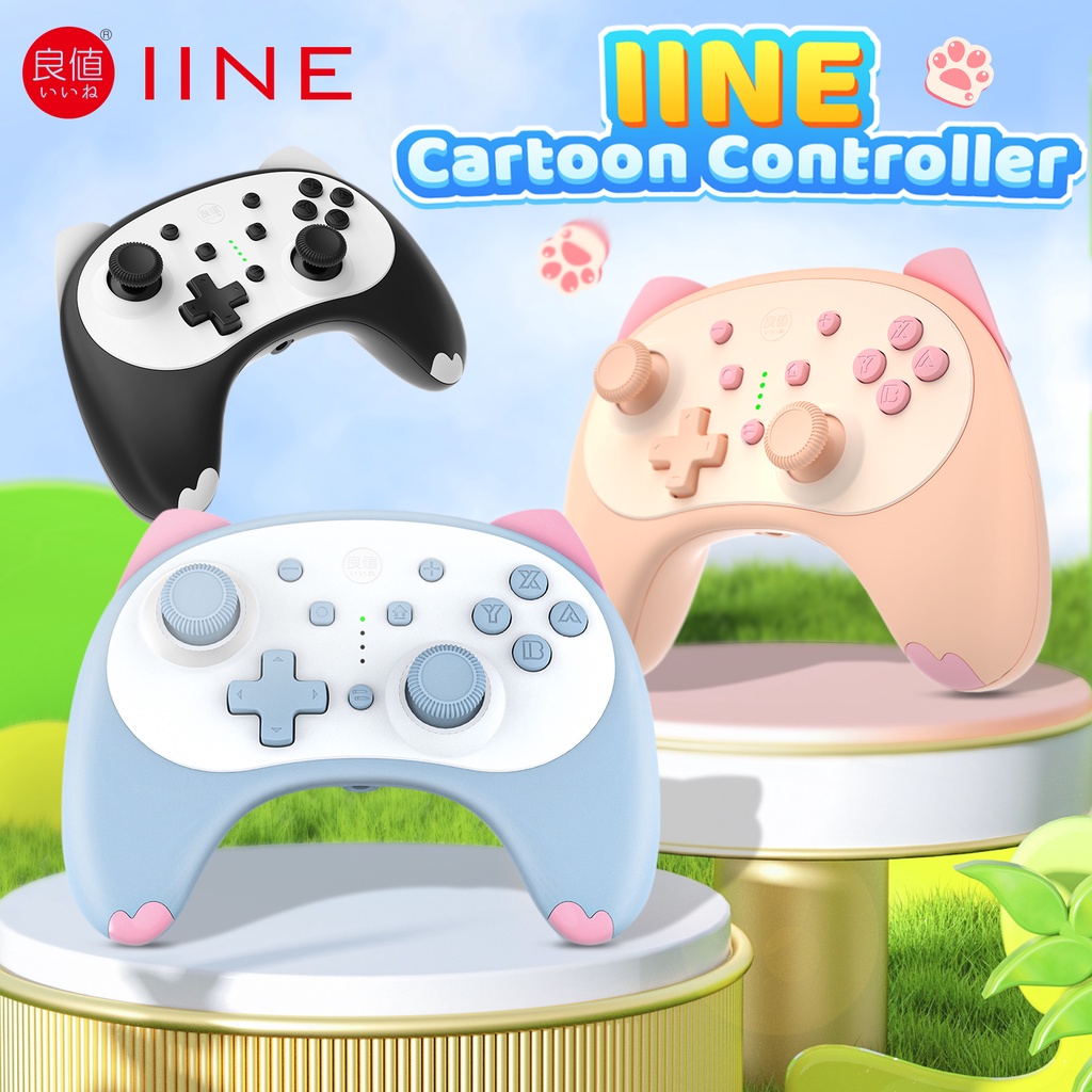 IINE Cartoon Cat Controller for Nintendo Switch | Shopee Philippines