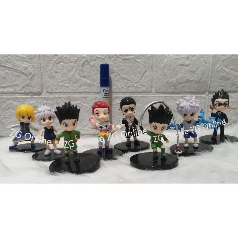 Hunter X Hunter (Ver.1&5) Anime Collection Action Figure Display Cake ...