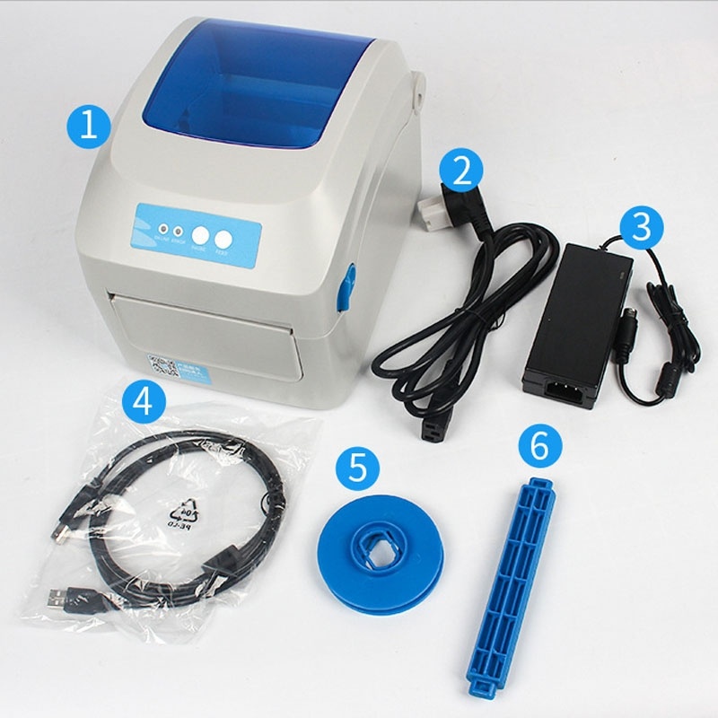 GPrinter Direct Thermal Printer Barcode Shipping Label Air Waybill ...