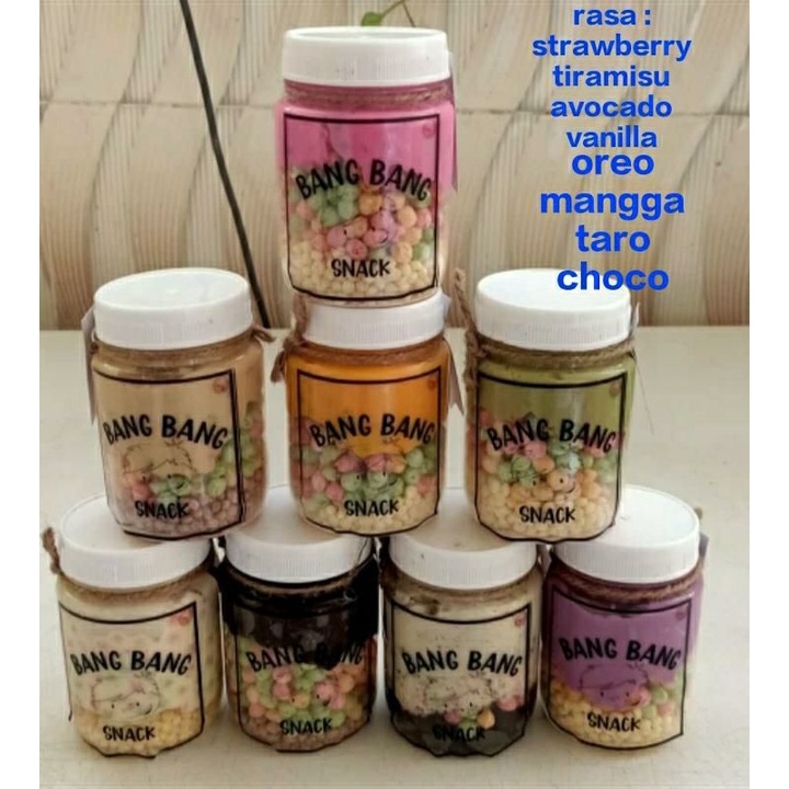Choco Jar Rice crispy/Bang Bang Snack/chocolate crispy | Shopee Philippines