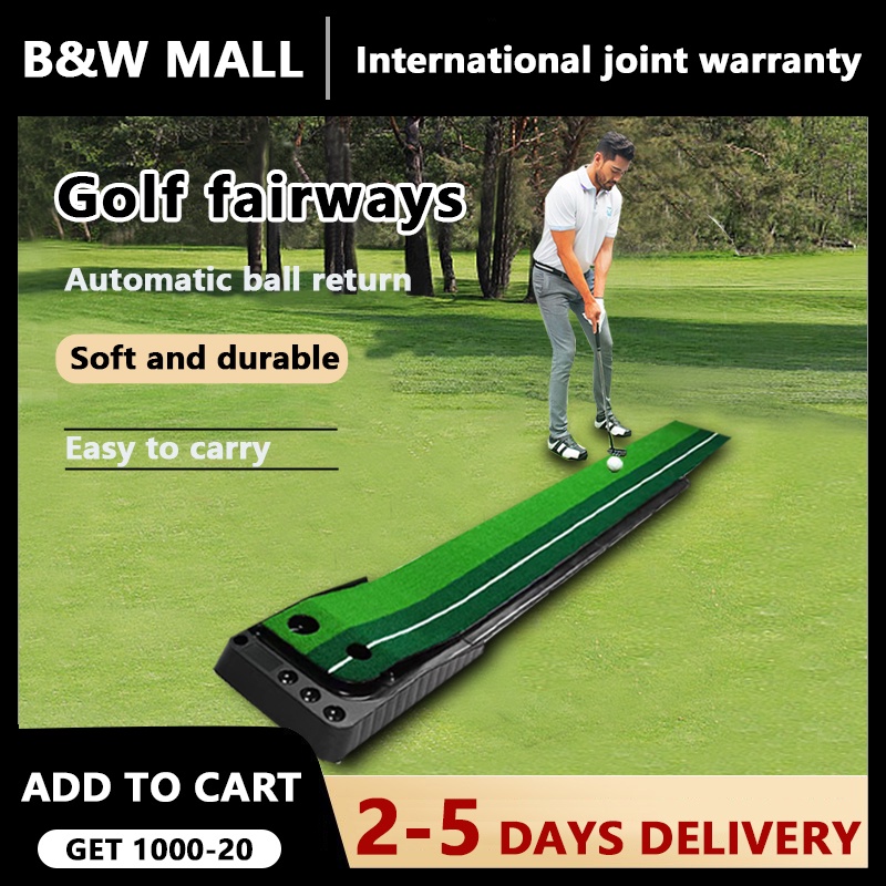 3M Indoor Golf Putting Trainer Portable Classic Golf Putting Trainer ...