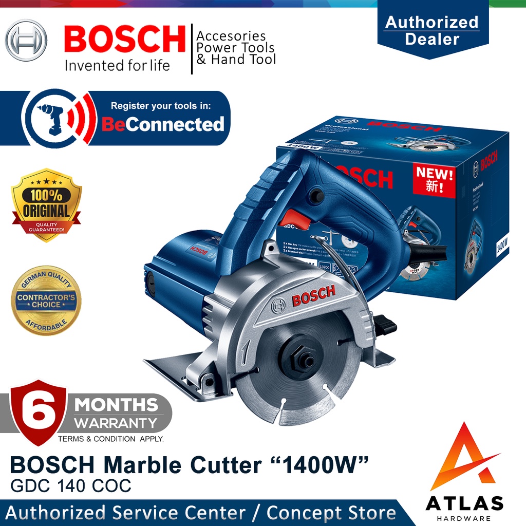 Bosch GDC 140 Marble Cutter COC | Shopee Philippines