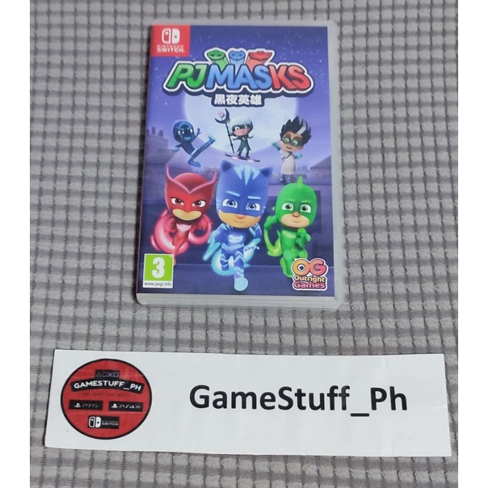 Pj Masks (nintendo switch game) | Shopee Philippines