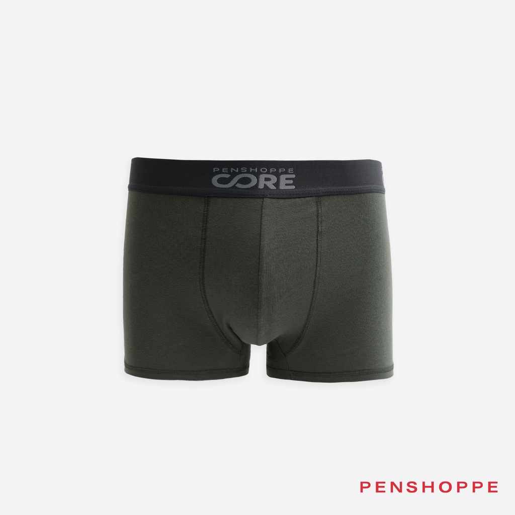Penshoppe Core Boxer Briefs For Men (Burnt Olive) | Shopee Philippines
