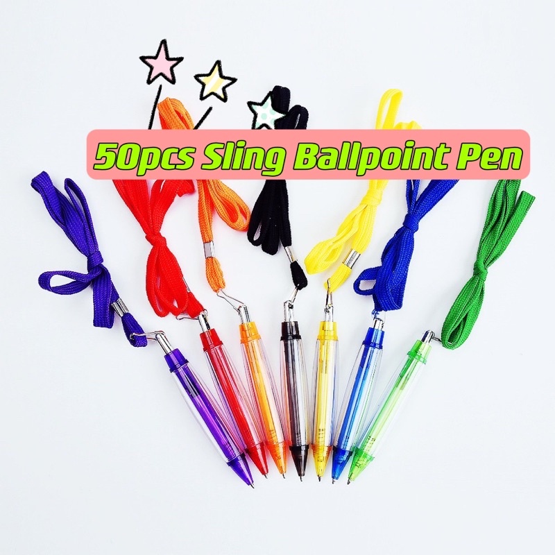 (COD) 50 pcs sling photo insert ballpen Lace With Ballpen For Giveaways ...