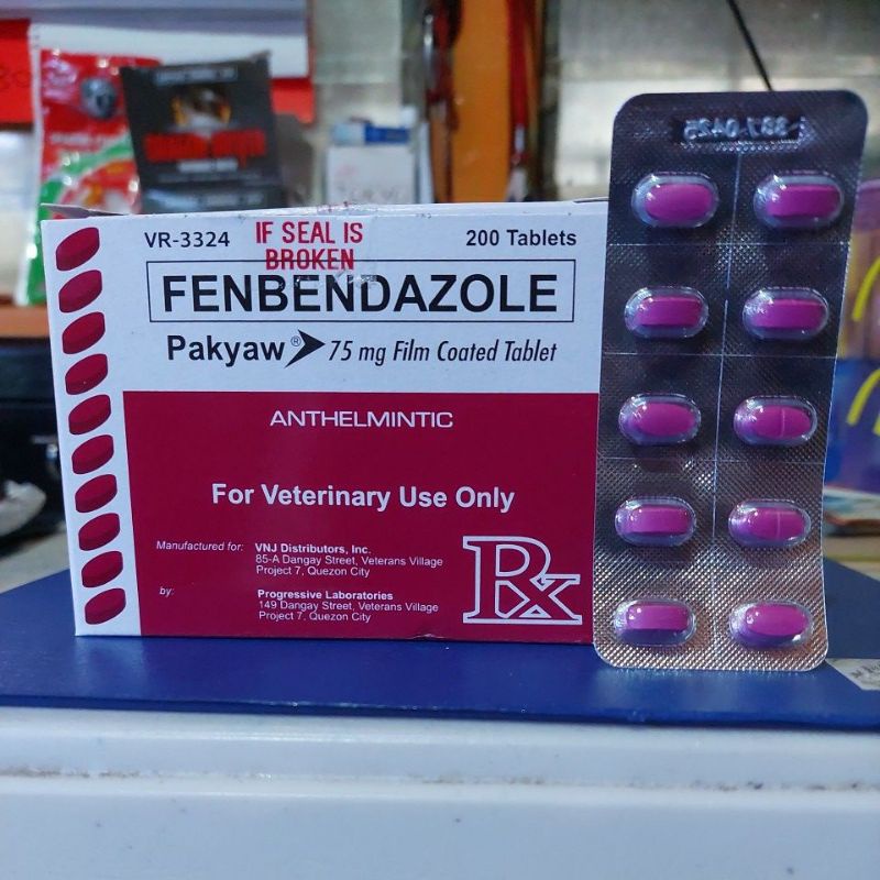 PAKYAW TABLET (FENBENDAZOLE)sold per 10tablet | Shopee Philippines