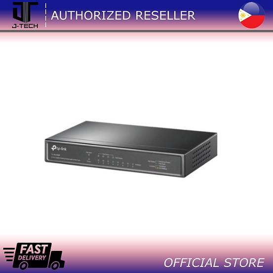 TP-LINK 8-PORT 10/100/1000M GIGABIT DESKTOP POE SWITCH W/ 4-PORT POE ...