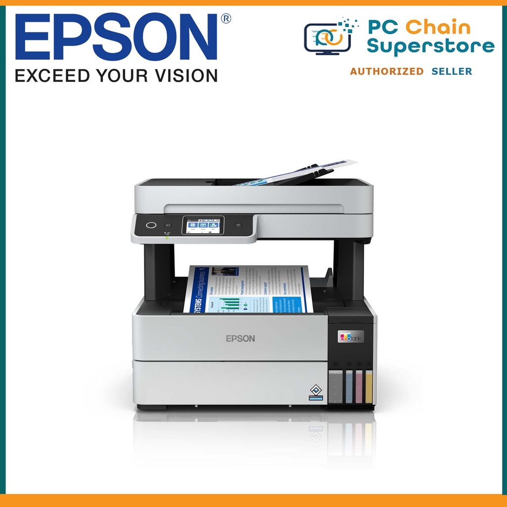 Epson EcoTank L6460 A4 Ink Tank All in One Printer - Wifi Feature ...