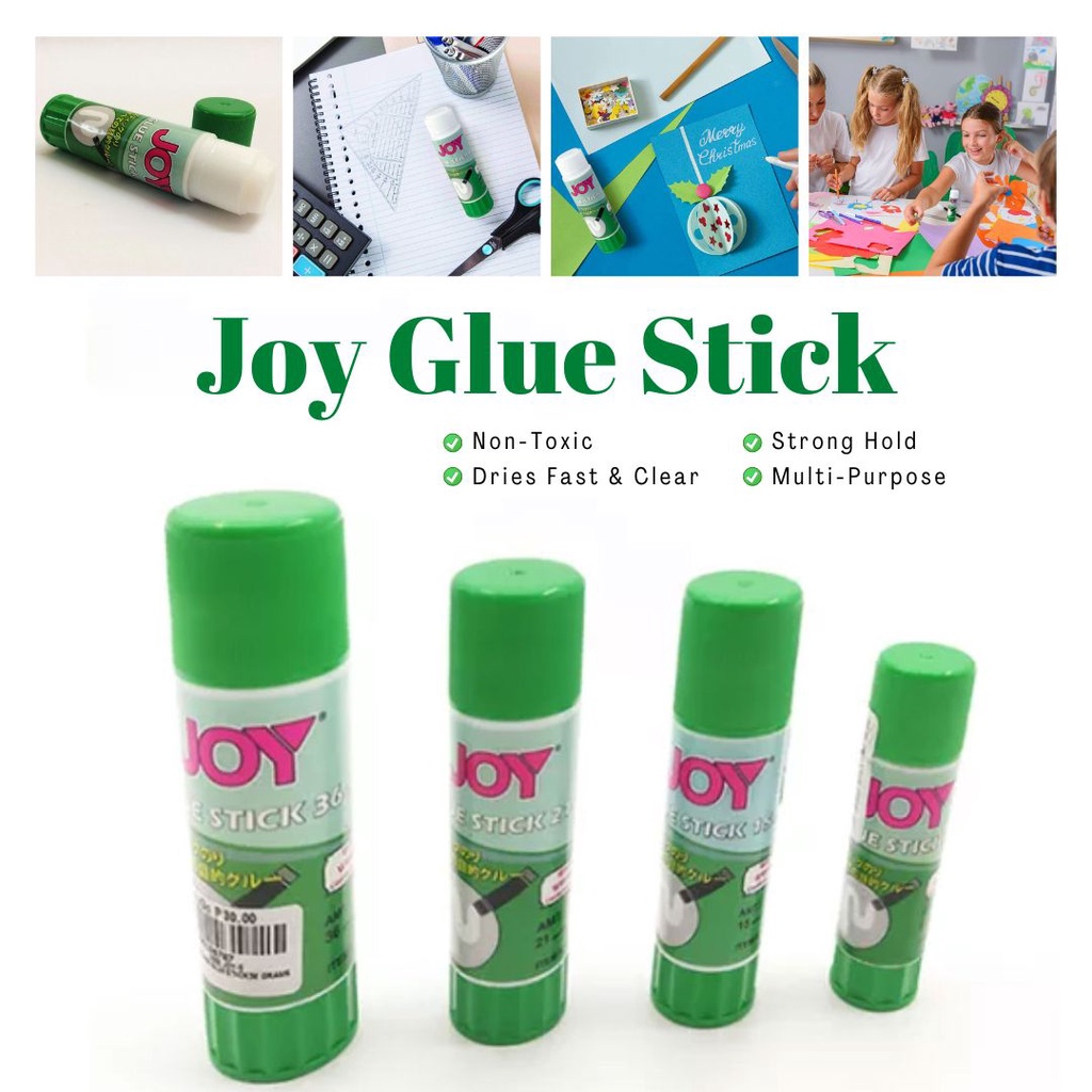 Alexa Joy Glue Stick, Safe & Child-Friendly Craft Glue | Shopee Philippines