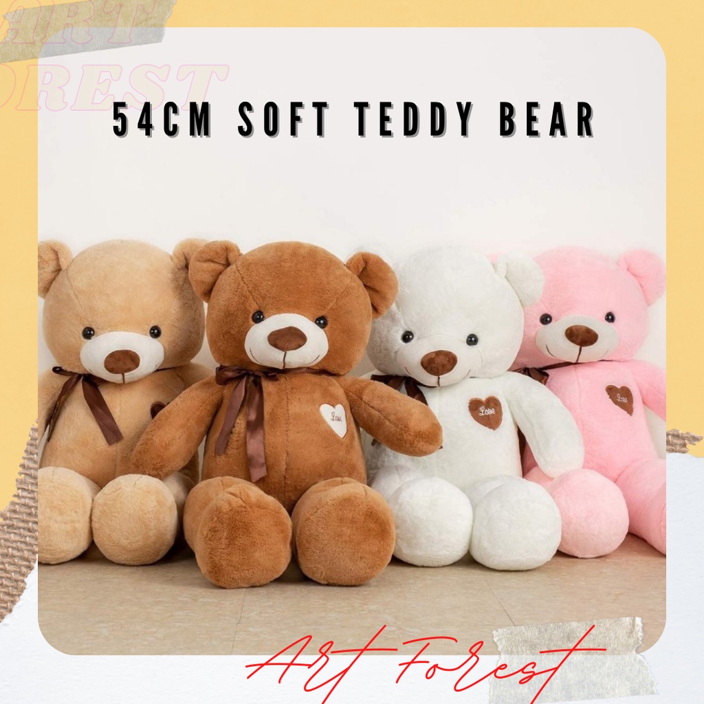 54 cm Hug Soft Teddy Bear Plush Stuff Toy Cute Kawaii Huggable Perfect ...