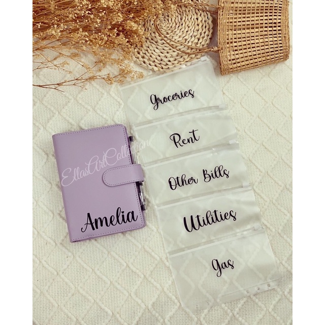 Personalized Budget Planner/ Binder A6 SIZE | Shopee Philippines
