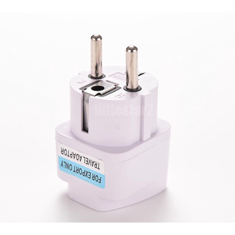 Pin Switch Head | Convert 2-Pin - 3-Pin Plugs (Many Standards) - UniTop