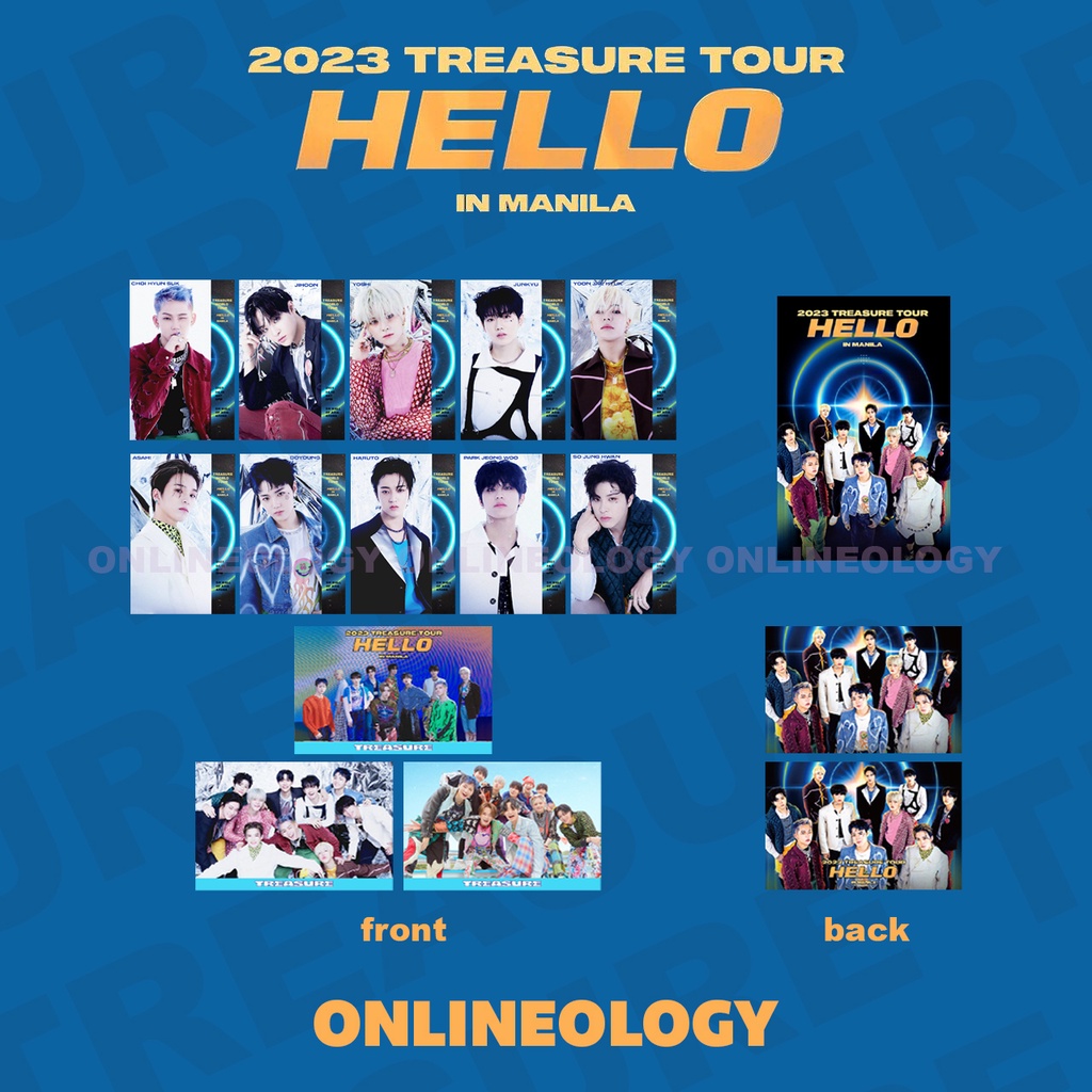 TREASURE Hello Ticket Envelope or Holder [Laminated] | Shopee Philippines