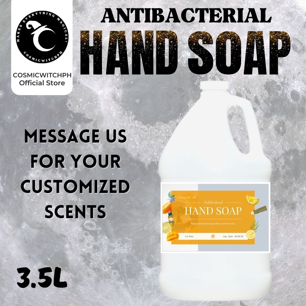 ANTIBACTERIAL HAND SOAP 1 GALLON 3.2 LITERS | Shopee Philippines