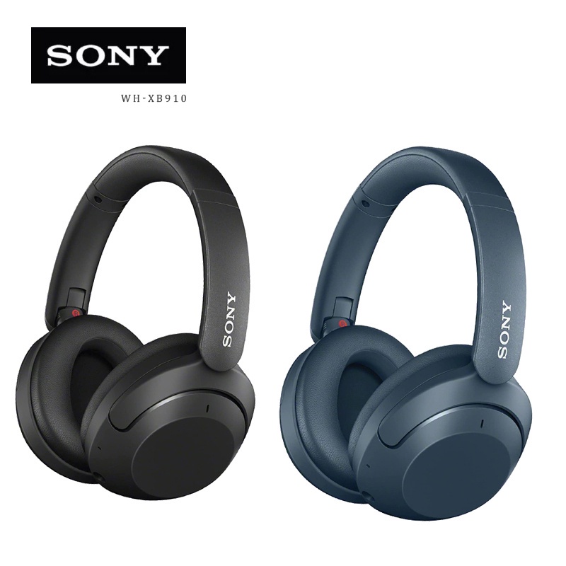 Sony WH-XB910N Noise Reduction Bluetooth Headphones with Case Wireless ...