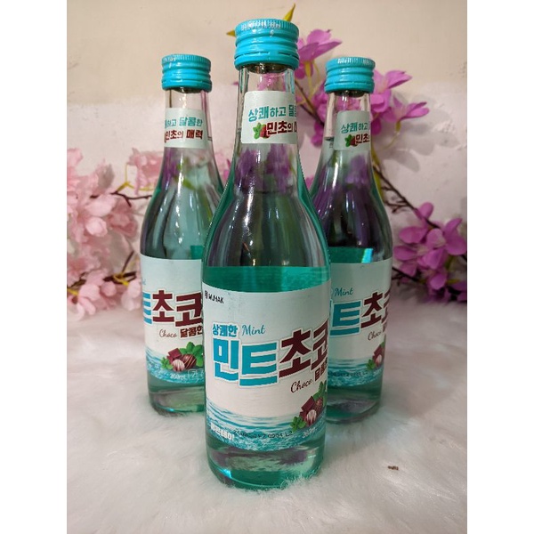 MUHAK MINT CHOCOLATE SOJU 360ML | Shopee Philippines