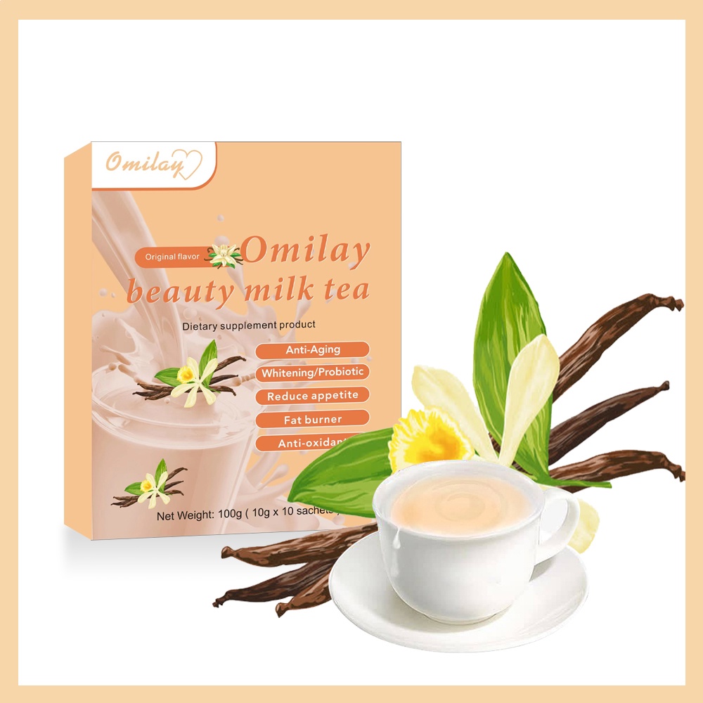 Omilay Beauty Milktea Skin Whitening Weight Loss Milk Fat Burner Skin ...