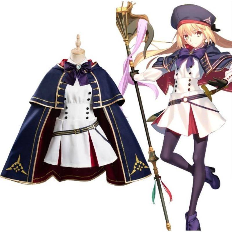 Fate/GrandOrder FGO Caster Artoria cos cosplay clothing | Shopee ...