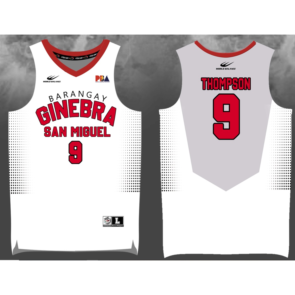 Ginebra San Miguel Jersey White | Shopee Philippines