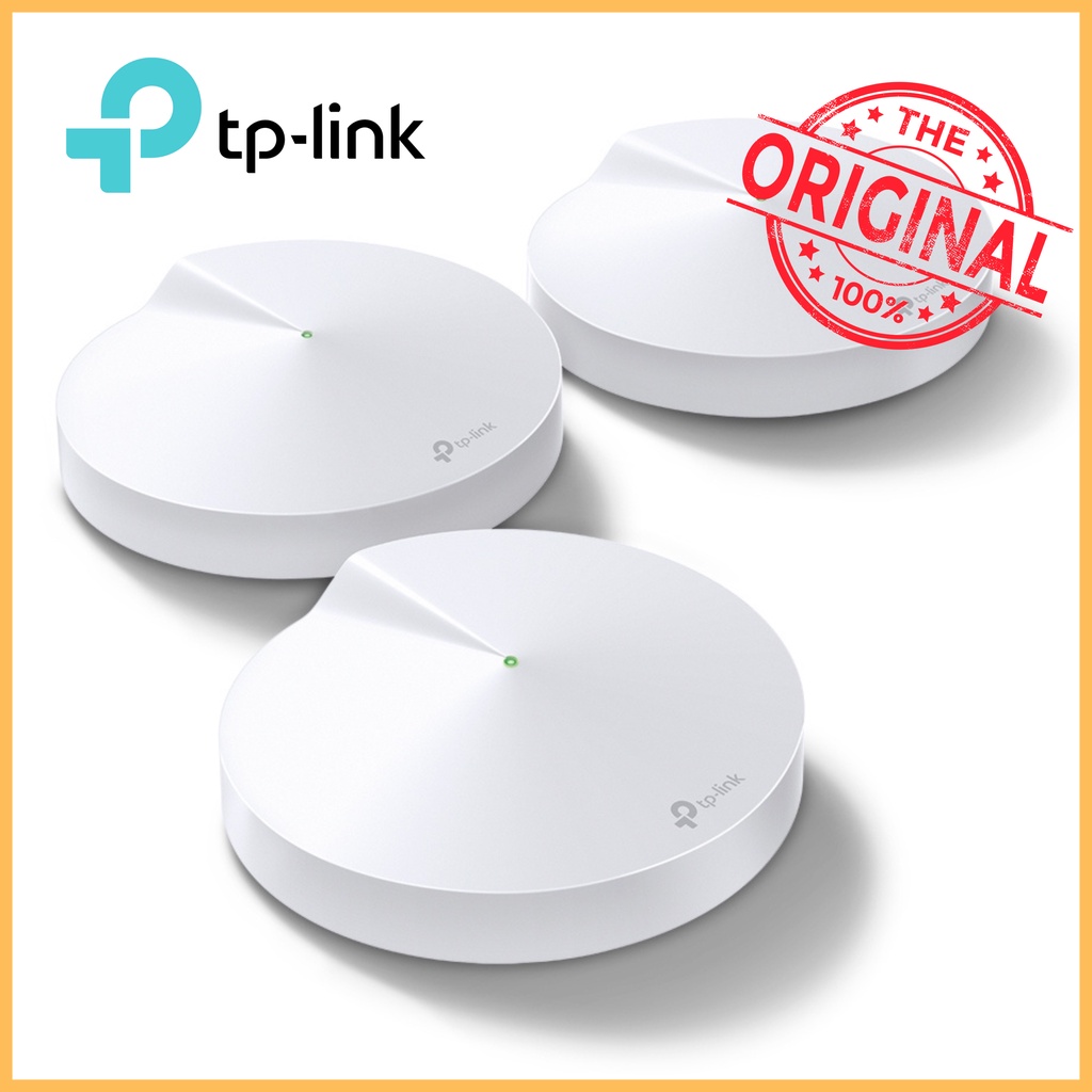 TP-Link DECO M5 3-Pack AC1300 Whole Home Mesh Wi-Fi System | Shopee ...