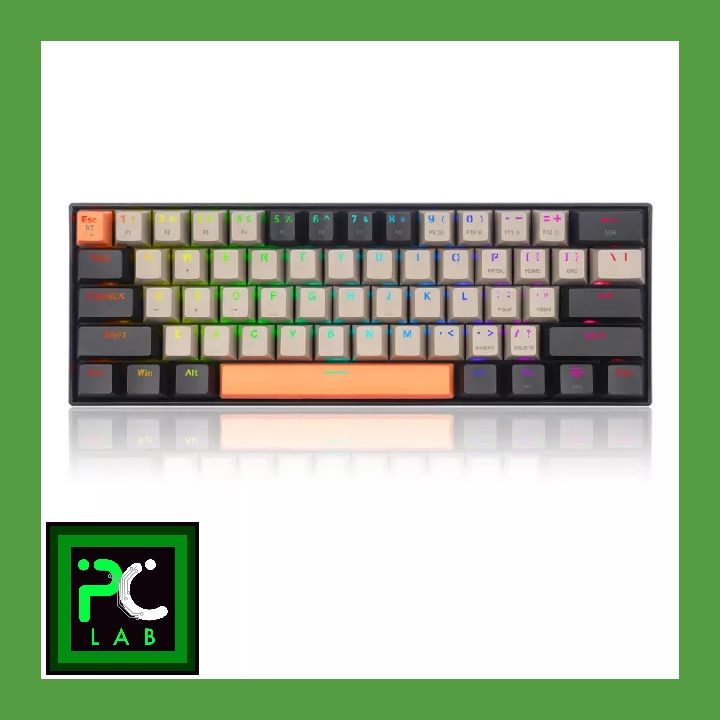 Redragon K530 Pro 61-keys Draconic Pro OG&GY&BK-RGB Wired/Wireless ...