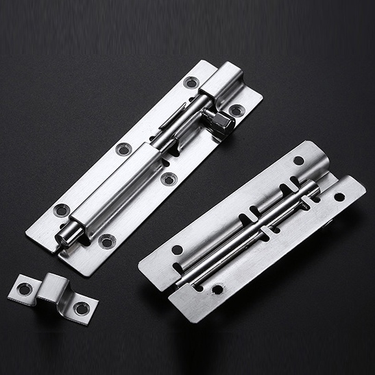 Sliding Lock Stainless Steel Door Latch Barrel Bolt Door Lock Latch ...