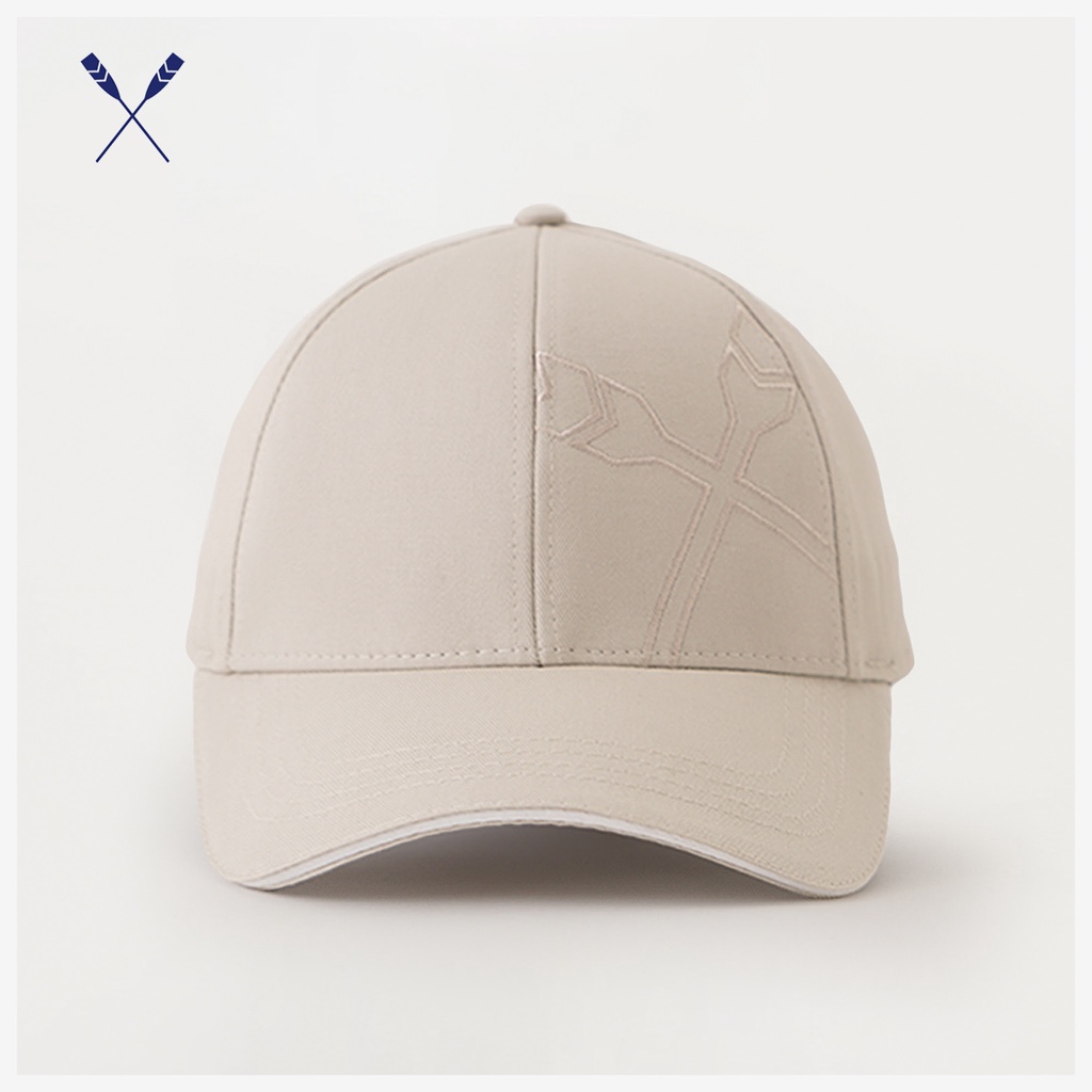 Regatta Baseball Cap With Printed Oar For Men (Taupe/Navy Blue ...