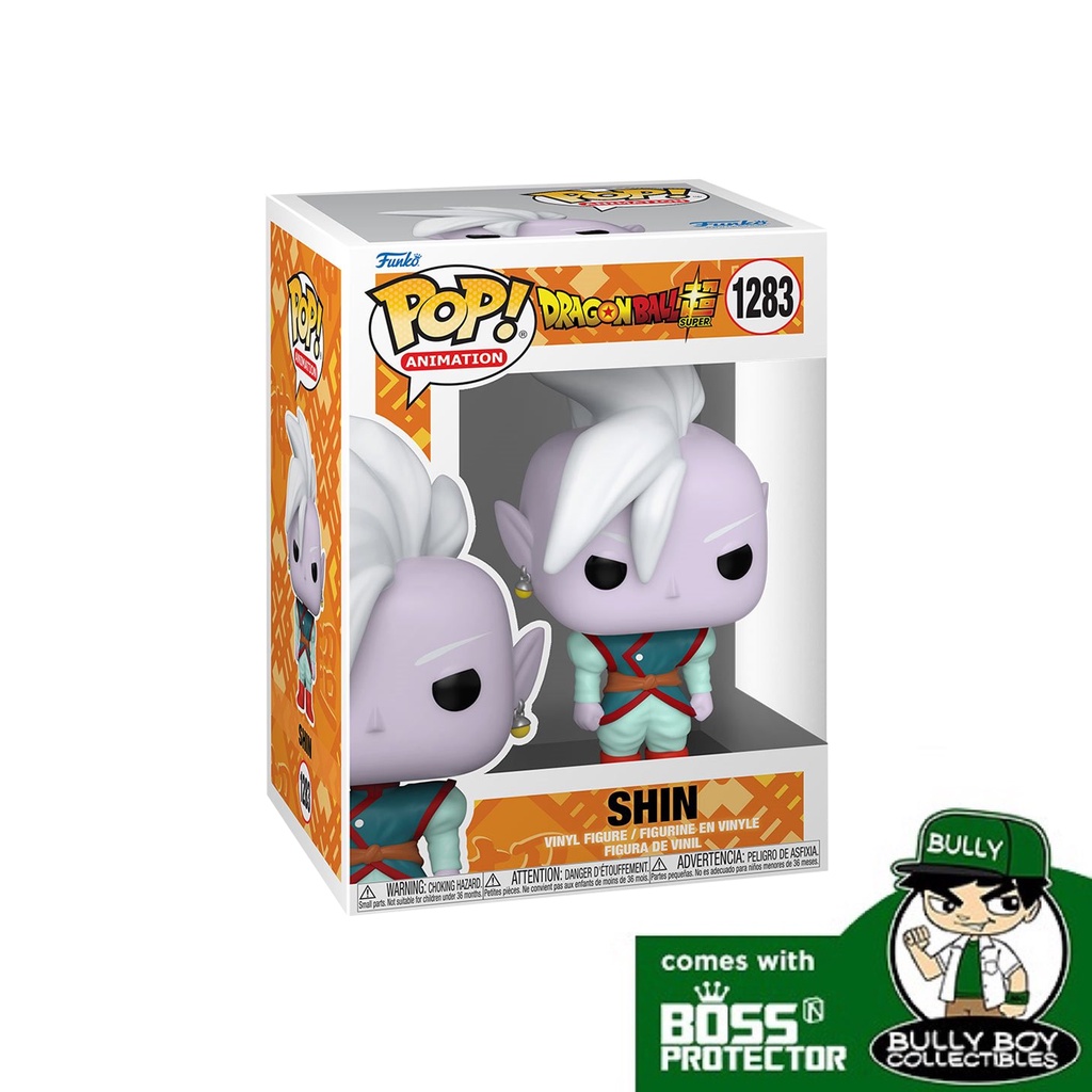 Funko POP! Animation: Dragon Ball Super - Shin 1283 With Boss Protector ...