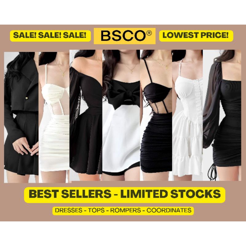 ONHAND BSCO DRESS KOREAN STYLE BEST SELLERS! KOREAN FASHION DRESS ...