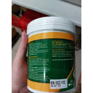 Buildrite SAPAL 2 in 1 (1kg) Weather Resistant, Water-based Acrylic ...