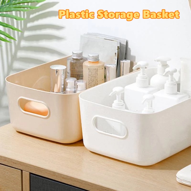 Plastic Sundry Storage Basket Storage Box Cosmetic Storage Sorting Box ...