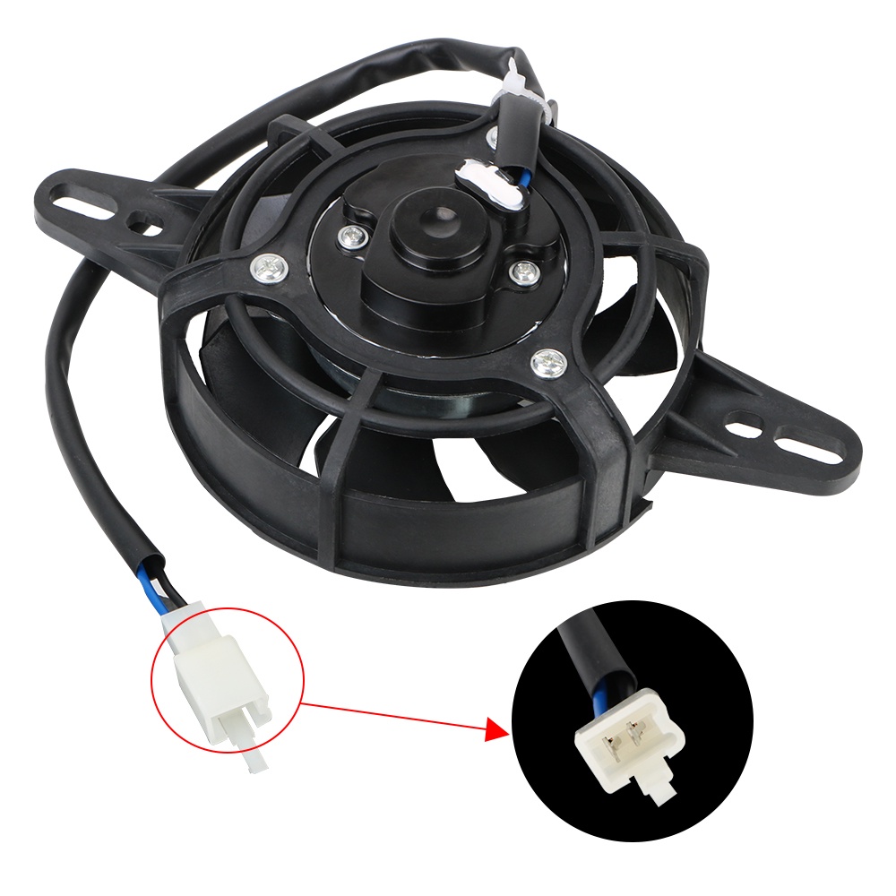 Motorcycle Cooling Fan 200cc 250cc Oil Cooler Engine Radiator for ATV ...
