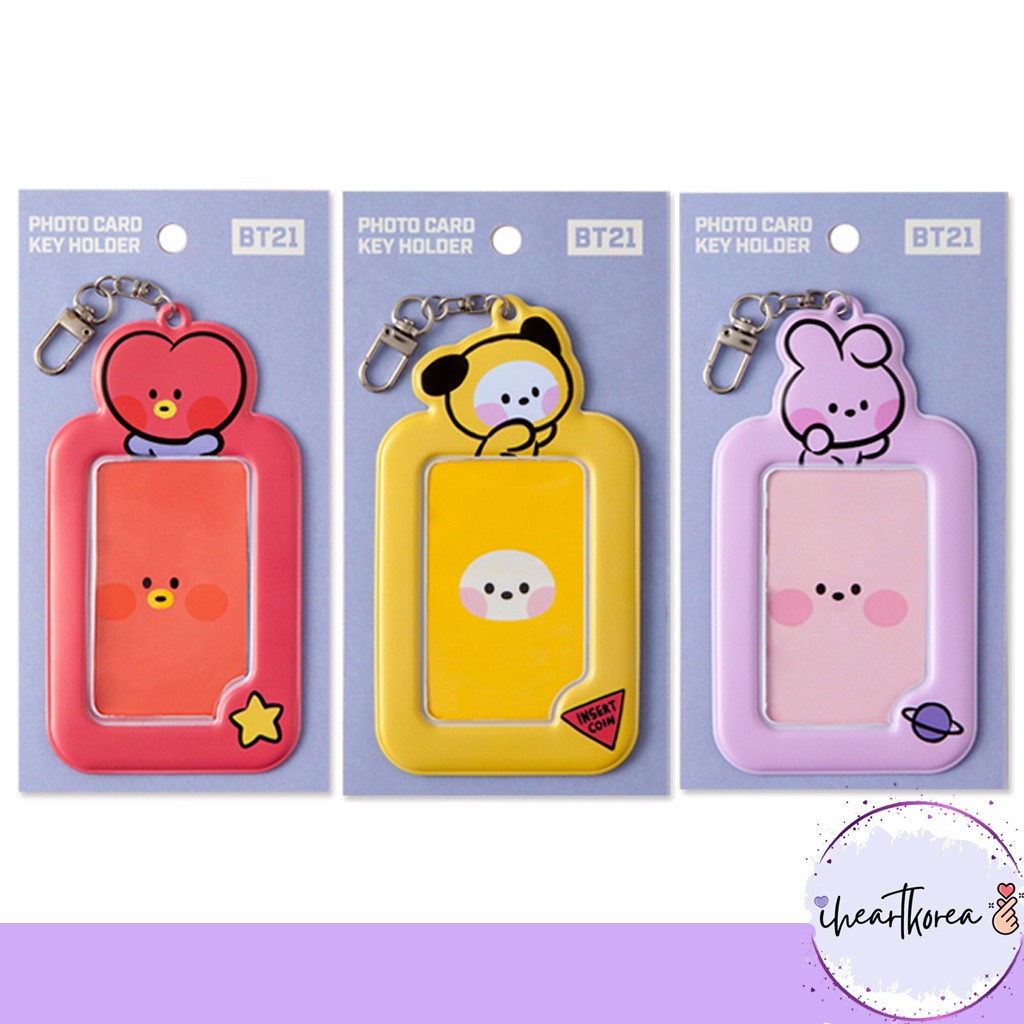 BT21 Minini Photocard Key Holder | Shopee Philippines