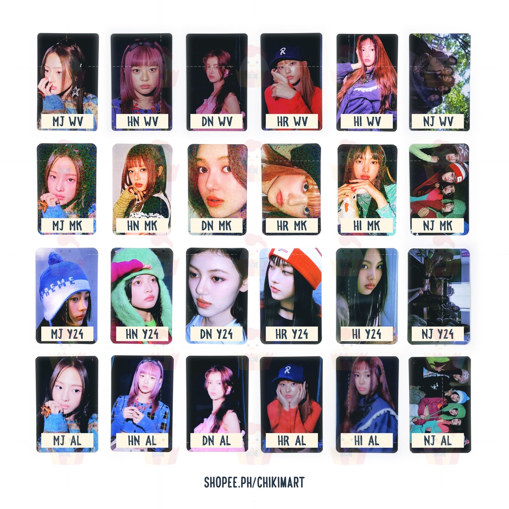 Newjeans OMG Message Card ver. Official POB Photocard (Weverse ...