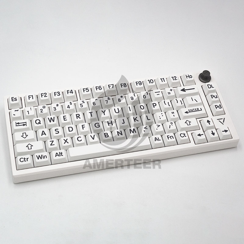 128 Keys Cherry Profile Keycap Bold Charater Keycaps For Gaming ...