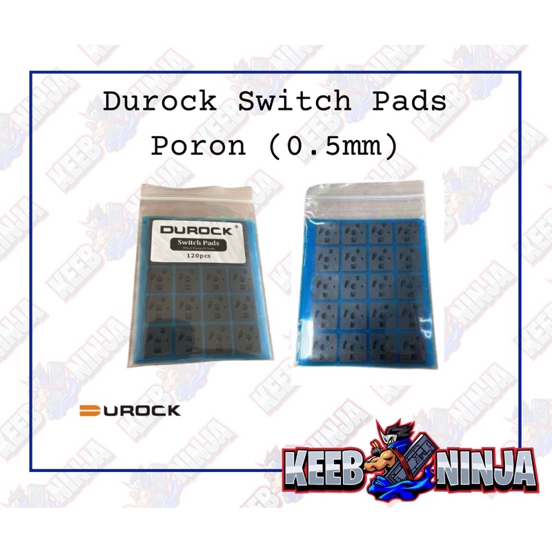 Durock Switch Pads - Anti Static Poron (120 pcs/pack) | Shopee Philippines