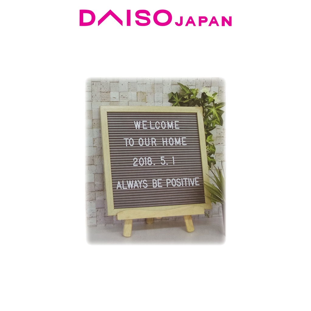 Daiso Square Type Letter Board | Shopee Philippines