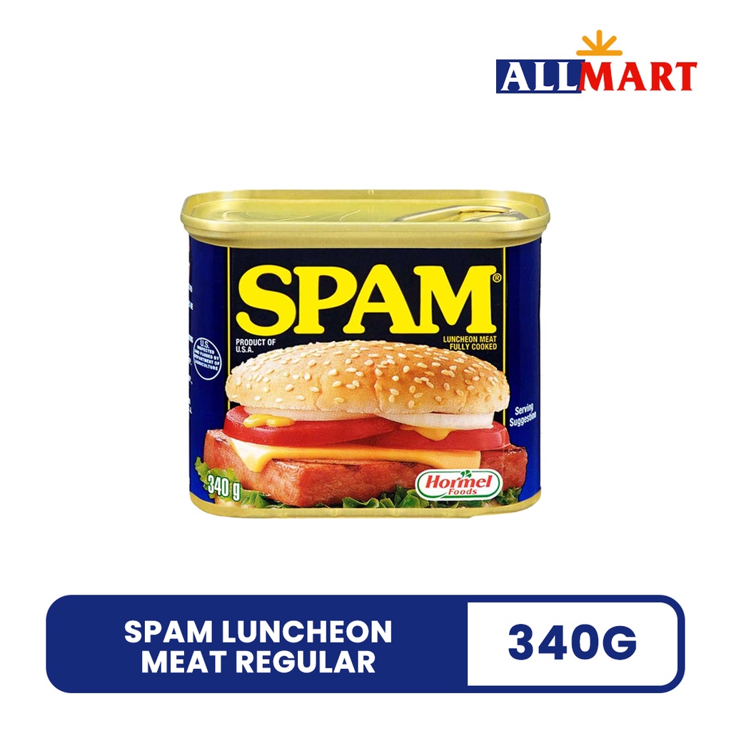 Spam Luncheon Meat Regular 340g | Shopee Philippines