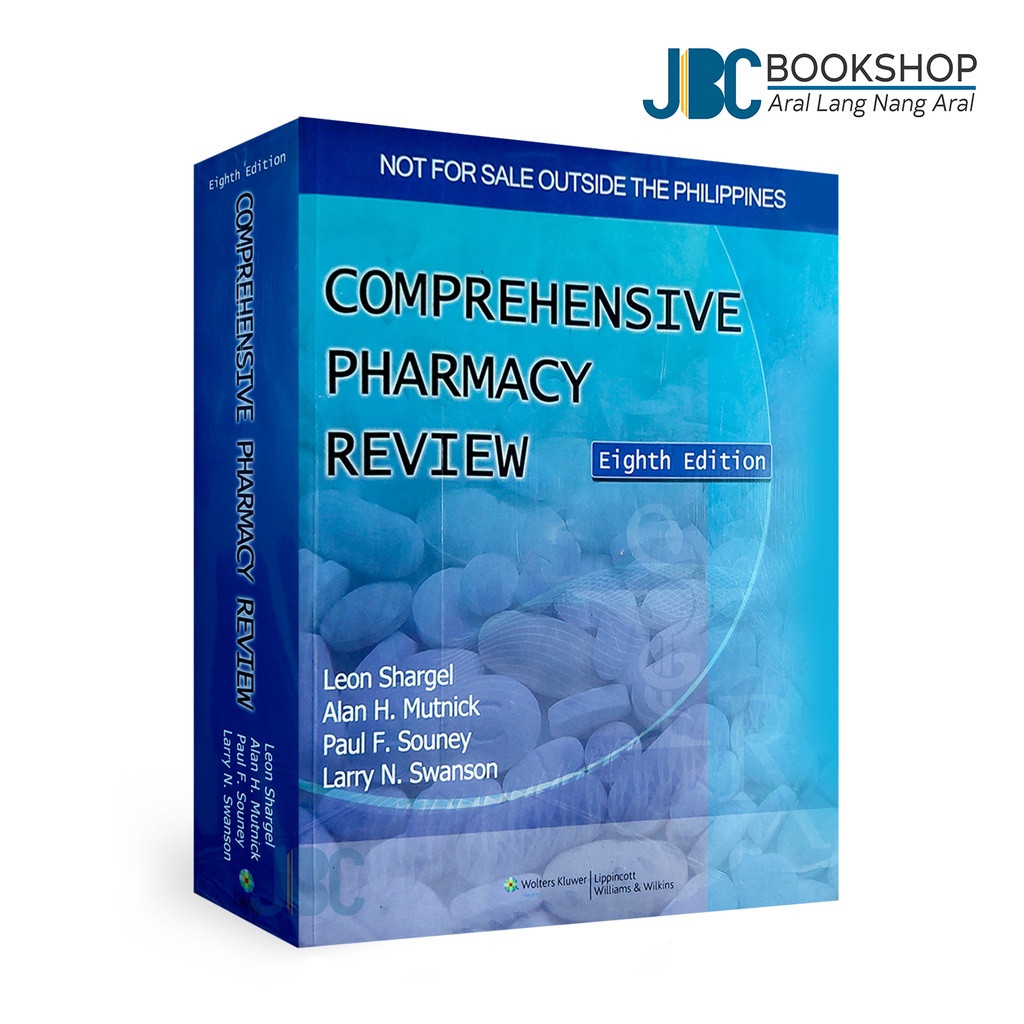 Comprehensive Pharmacy Review 8th by Shargel, Mutnick et al. | Shopee ...