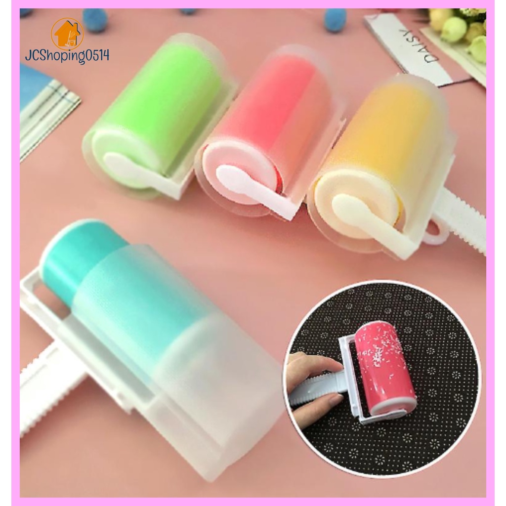 SHHM Washable Roller Cleaner Lint Sticky Picker Pet Hair Fluff Remover ...