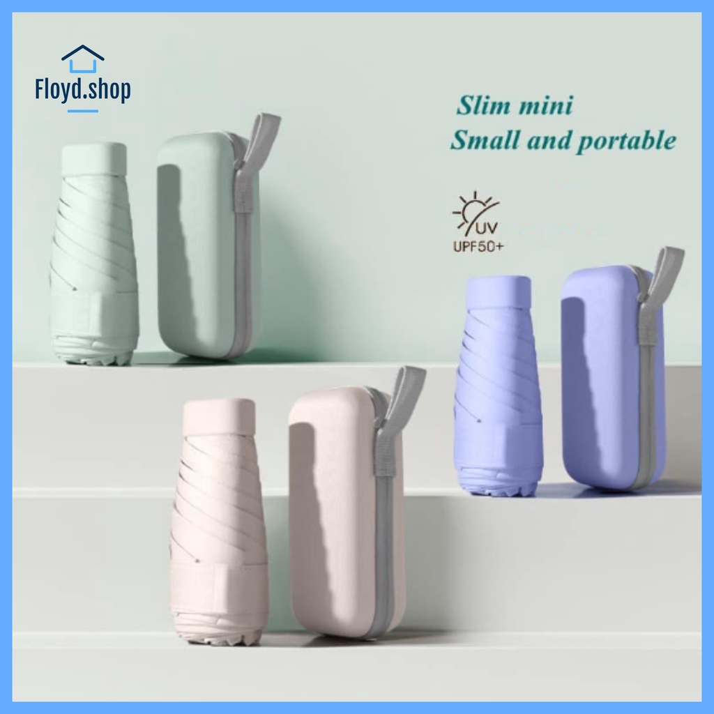 Floyd Ultra-light mini five-fold umbrella UV protection folding ...